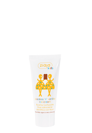 fluorine toothpaste for kids aged 6 and above cookies 'n' vanilla ice ...